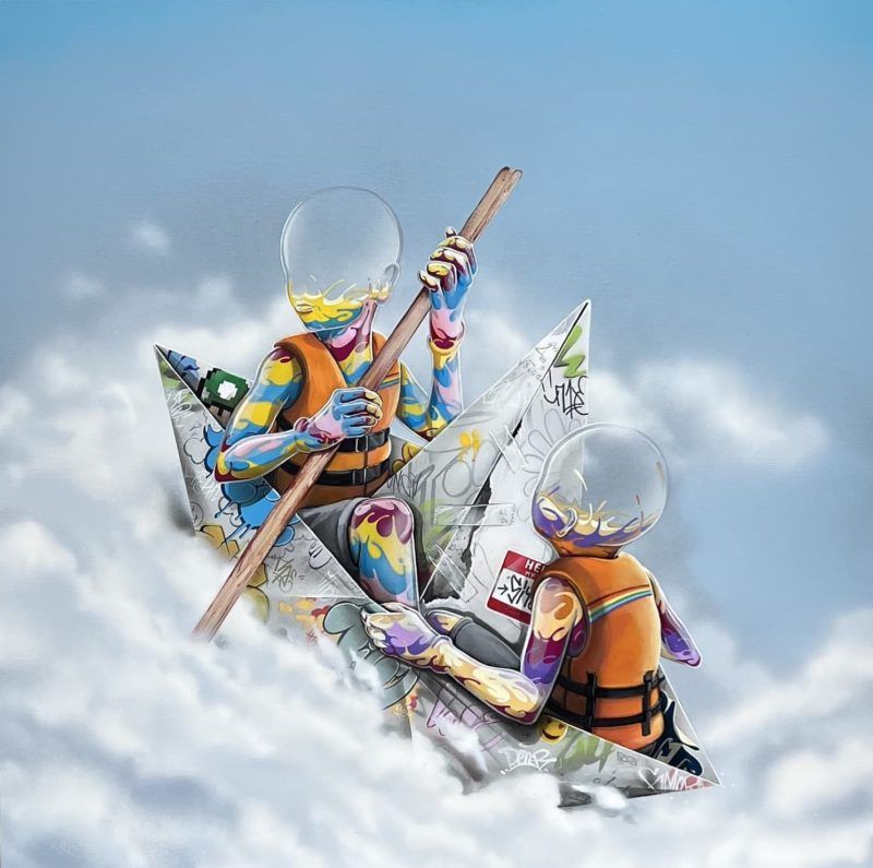 GCA GALLERY | Art contemporain et art urbain - FLOG / Human of Glass